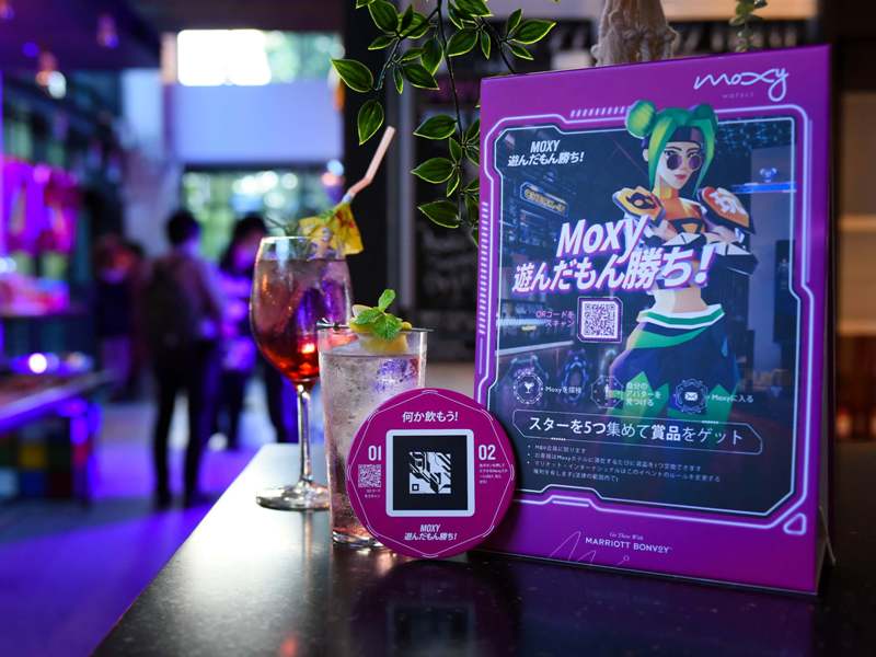 マリオット系列「Moxy」でZ世代をターゲットにしたAR体験スタート｜シティリビングWeb