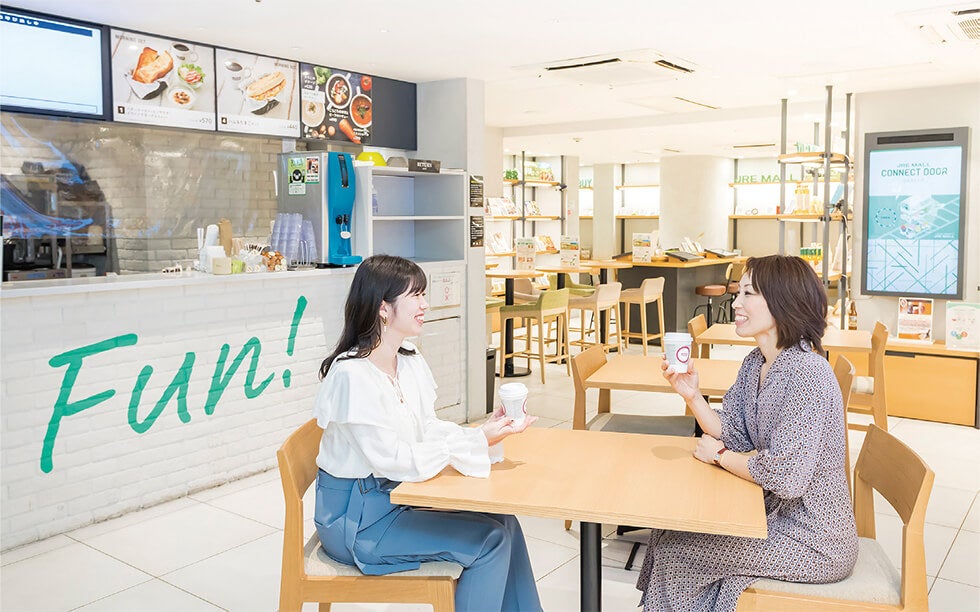 横浜駅構内「JRE MALL Cafe」は、見て・触れて・味わう体験型ショールーム｜シティリビングWeb